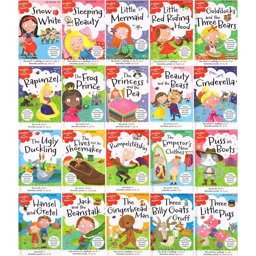 Jual [Edu] Buku Cerita Anak Fairy Tale Collection Dengan Phonic | Shopee Indonesia