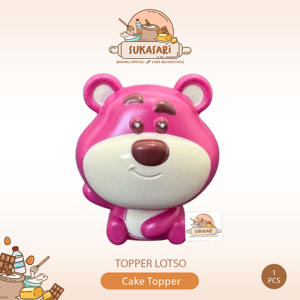 Jual Topper Lotso Cake Topper toper hiasan kue hampers Lots-o Lotz-o ...