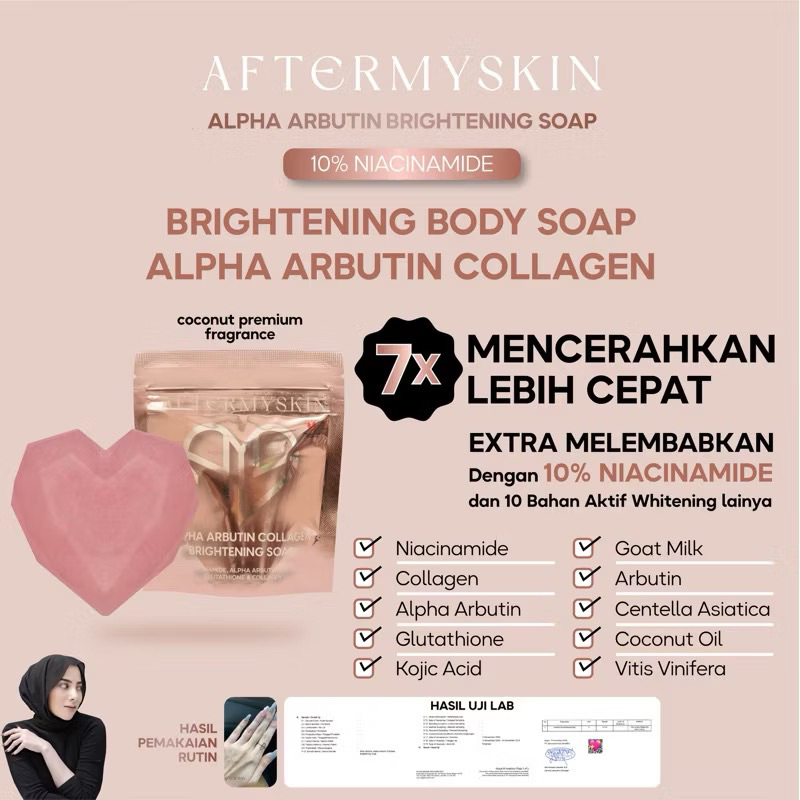Jual [LANGSUNG KIRIM] AFTERSKIN BRIGHTENING SOAP AFTER SKIN / AFTER ...