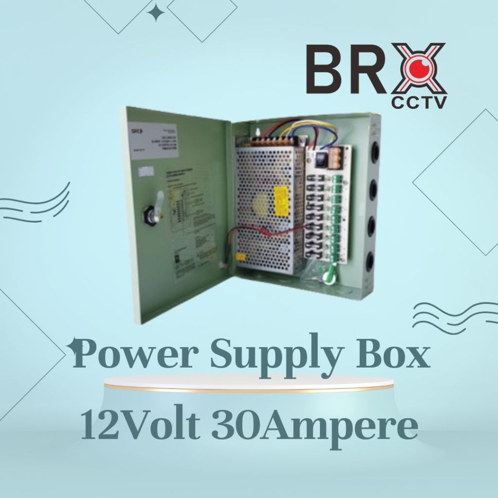 Jual POWER SUPPLY BOX 12V 30A BUAT CCTV | Shopee Indonesia