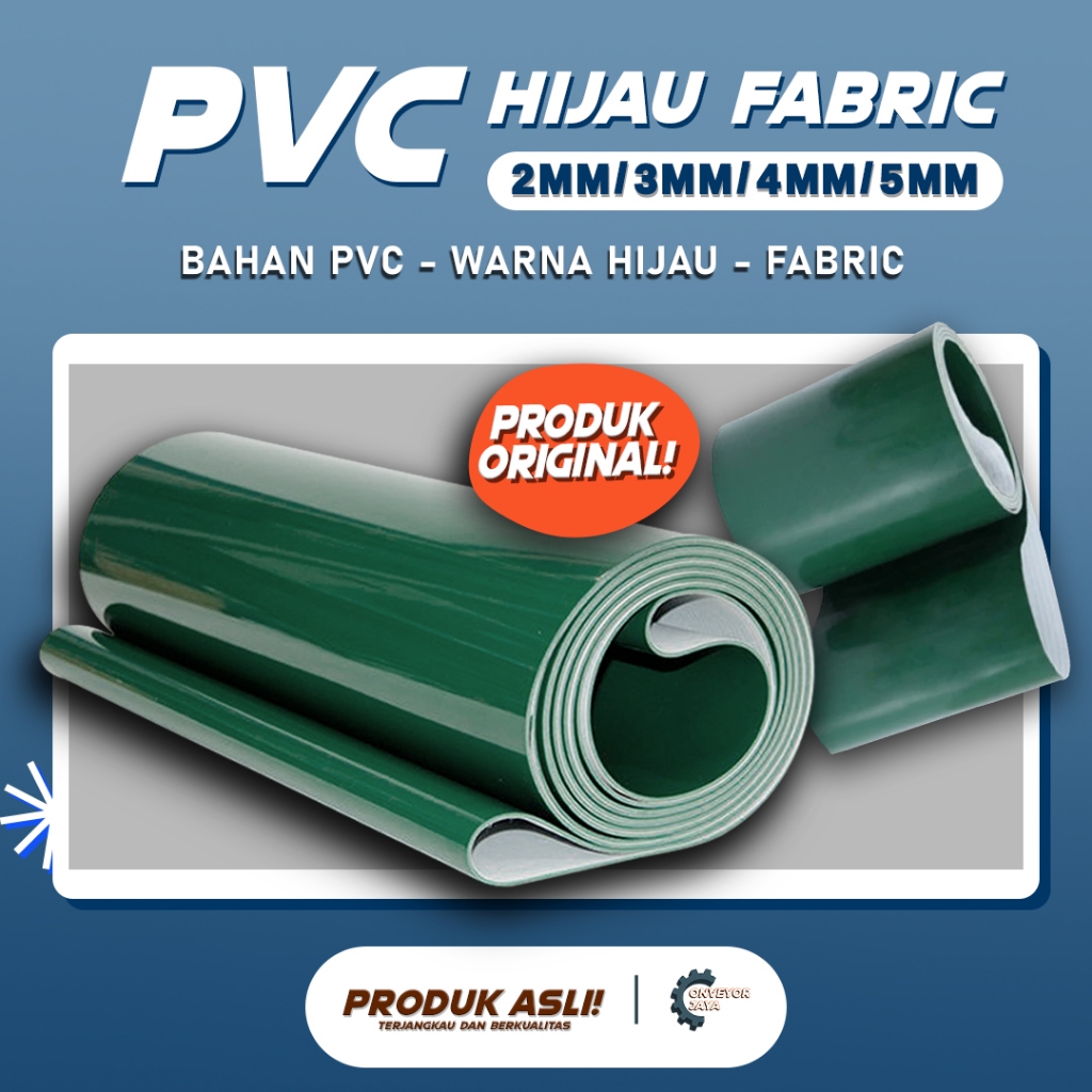 Jual Conveyor Belt Pvc Hijau Fabric | Shopee Indonesia