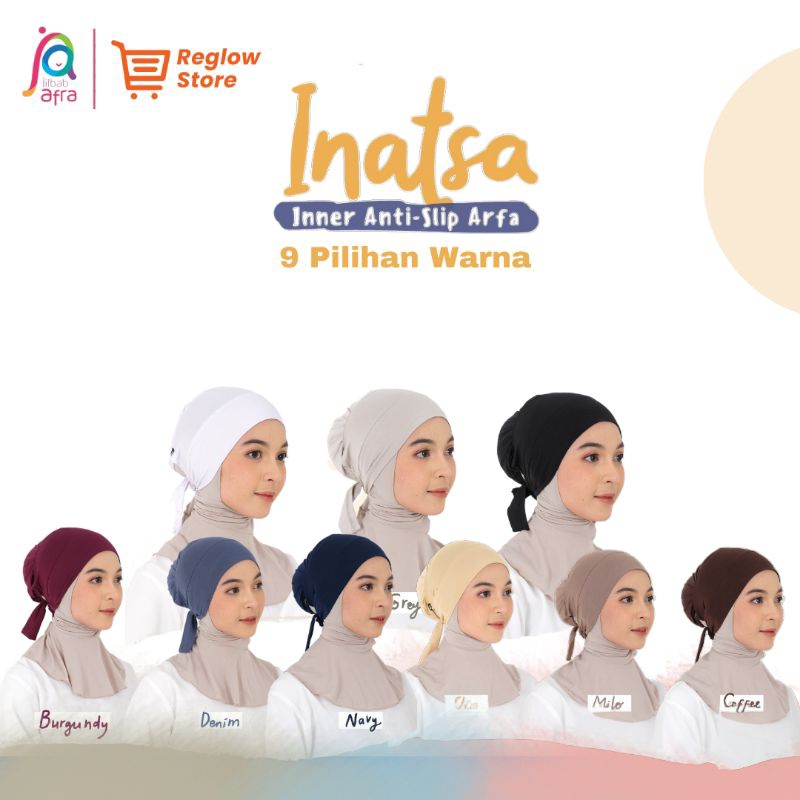 Jual CIPUT TURKI Inatsa inner Anti-Slip JILBAB ARFA Daily Hangout Adem ...
