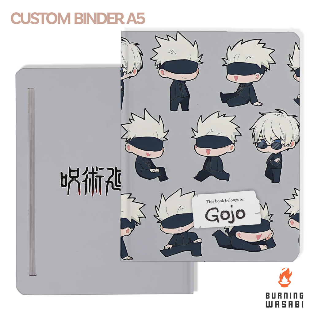 Jual Binder Satoru Gojo Jujutsu Kaisen Anime Manga Aesthetic A5 6 20 ...