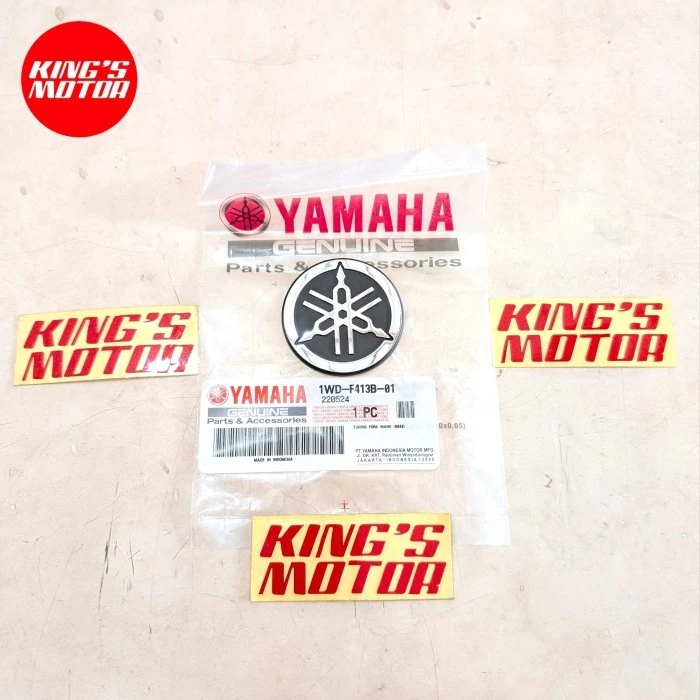 Jual 1WD-F413B-01 EMBLEM LOGO YAMAHA NEW NMAX NEO TURBO TECH MAX R25 R ...