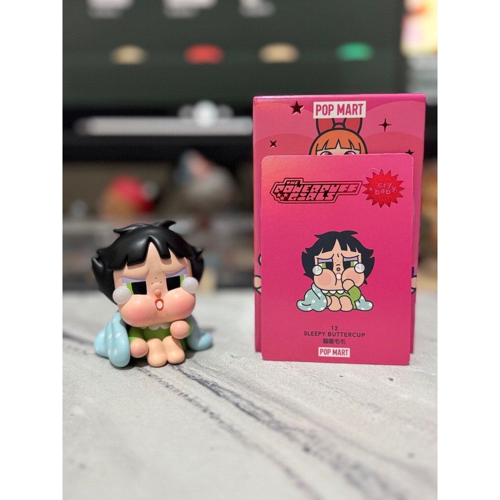 Jual [ORIGINAL] Pop Mart Cry Baby x Powerpuff Girls Sleepy Buttercup ...