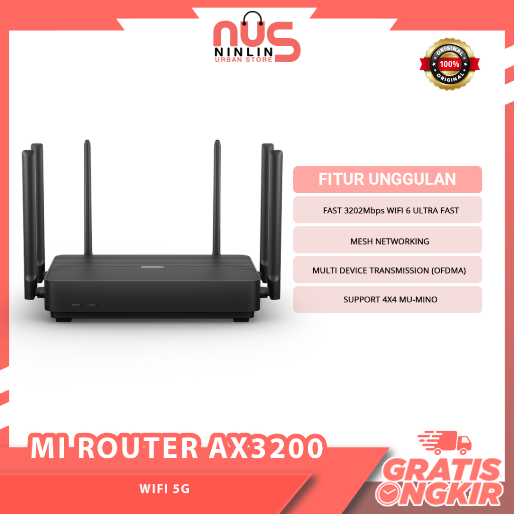 Jual Mi Router AX3200 Wifi 5G- Global Version | Shopee Indonesia