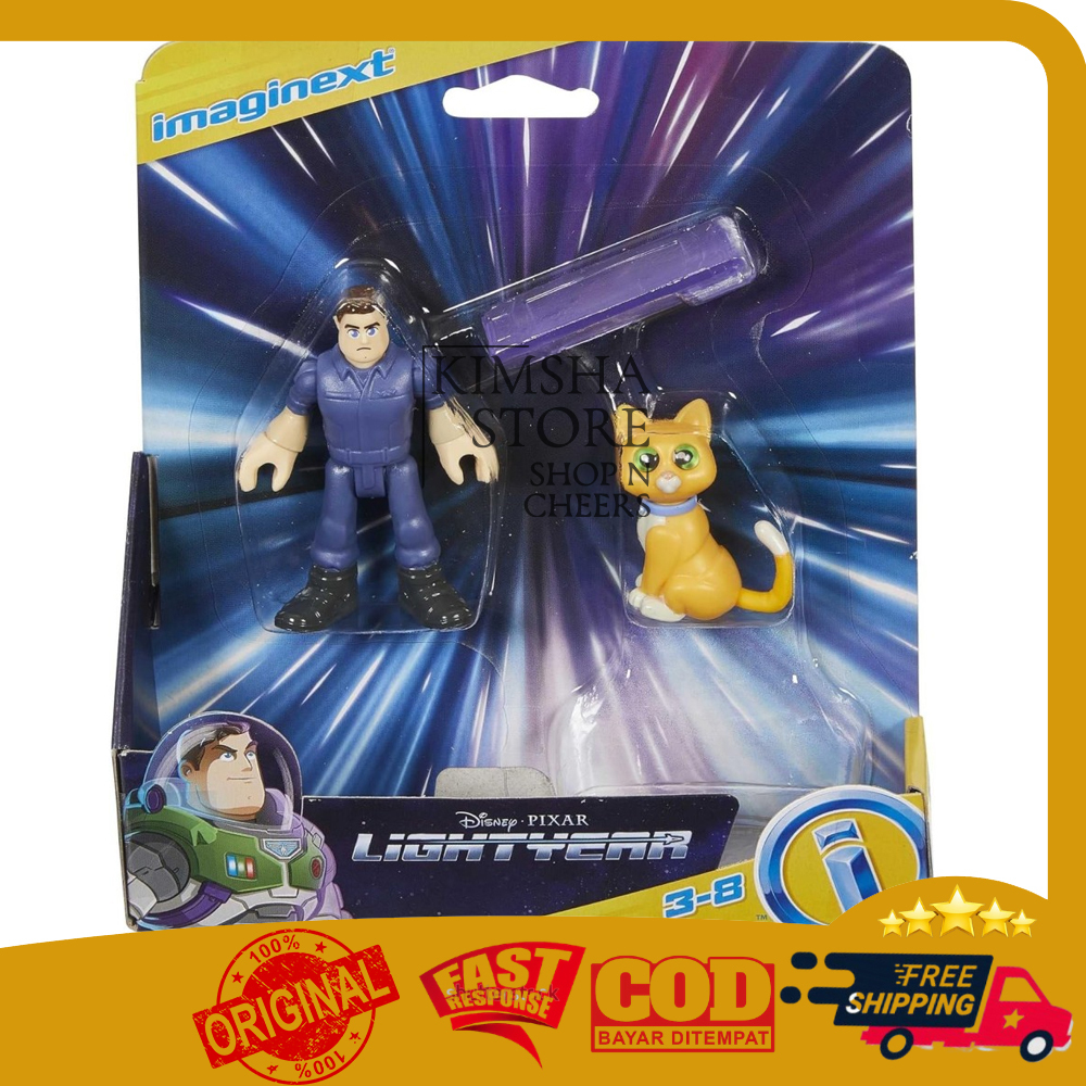 Jual Buzz Lightyear & Sox Imaginext Fisher-Price Mainan Anak Figure ...