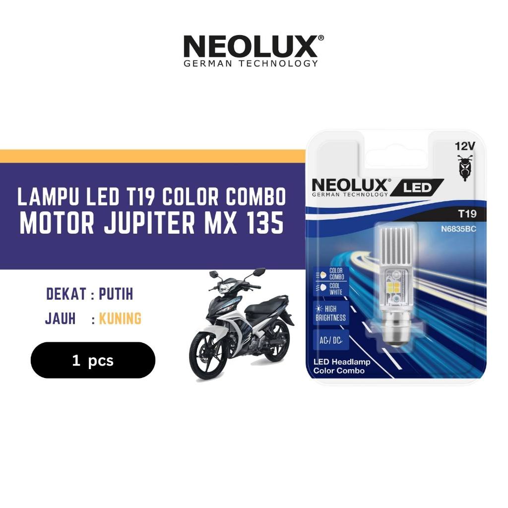 Jual Neolux Lampu LED Motor Jupiter MX 135 T19 H6 M5 K1 T19 Color Combo | Shopee Indonesia
