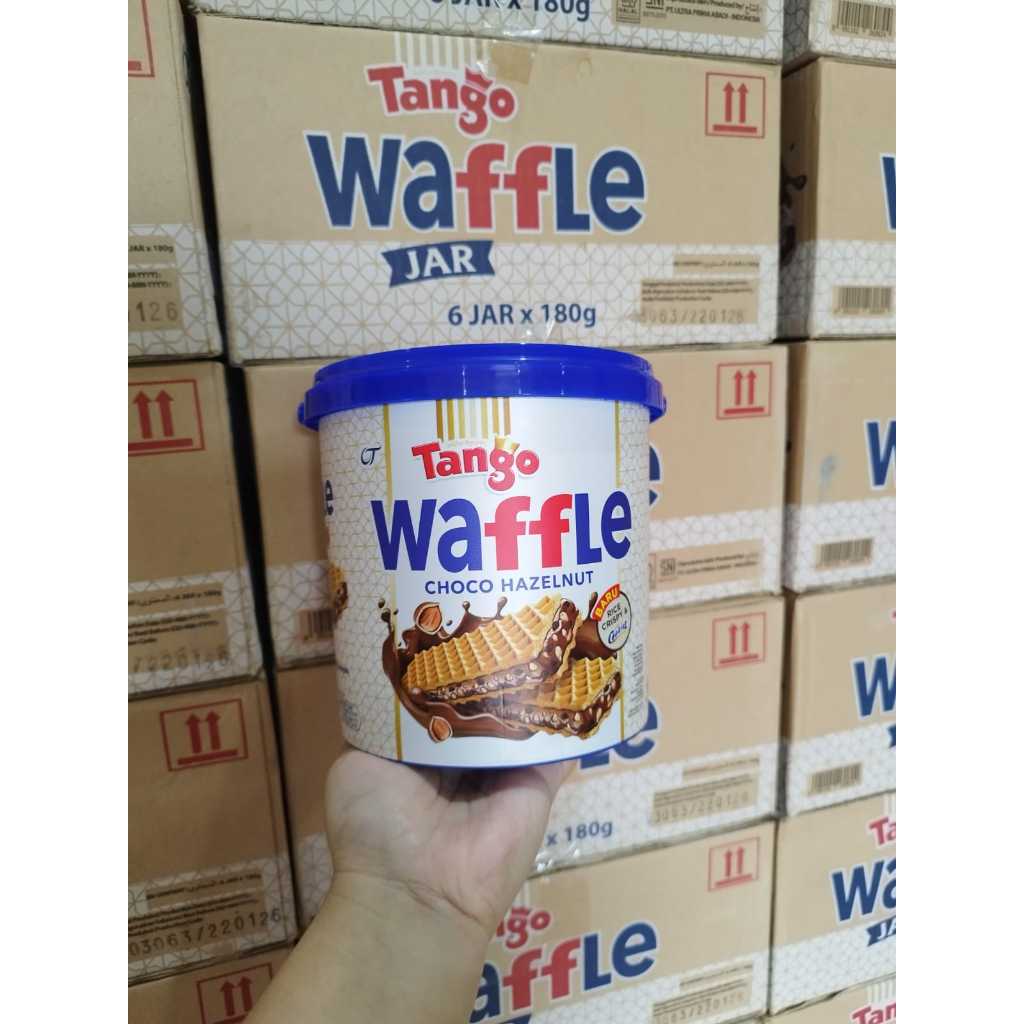 Jual Tango Waffle Jar Choco Hazelnut 180g | Shopee Indonesia