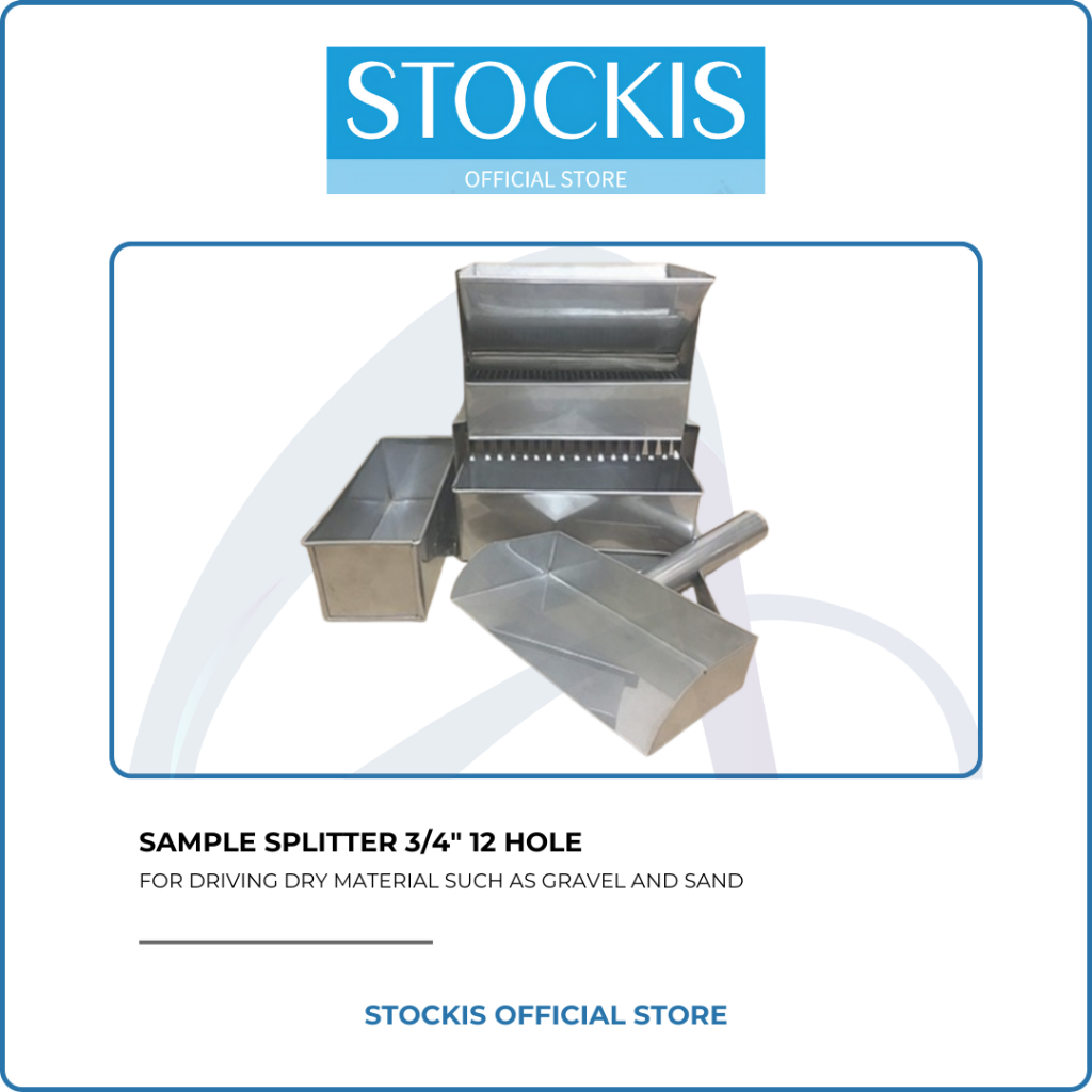 Jual Sample Splitter 3/4" 12 hole - STOCK 401A | Shopee Indonesia
