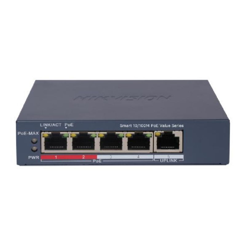 Jual POE Switch - Hikvision 4 Port | Shopee Indonesia
