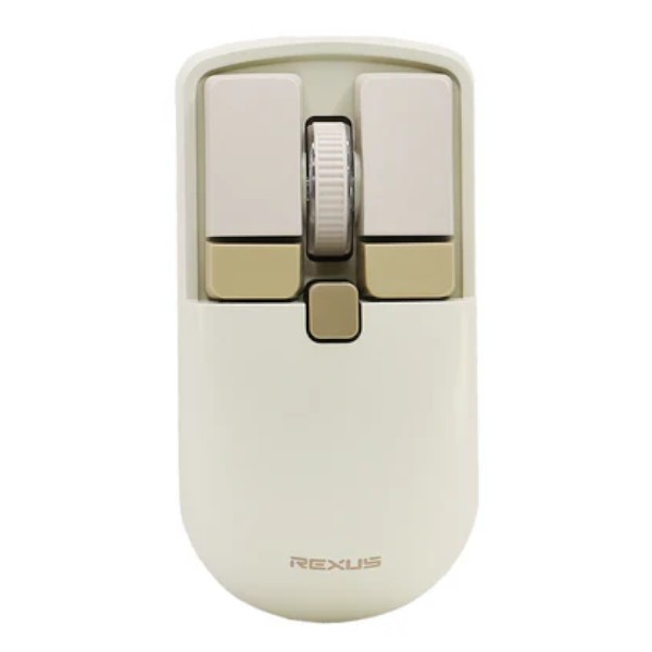 Jual Rexus Mouse Office Wireless Bluetooth QB400 - Beige | Shopee Indonesia