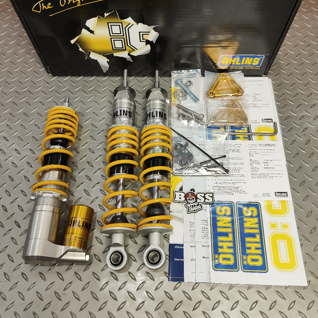 Jual Shock Tabung Ohlins PI Series Front & Rear Vespa GT Series GTS ...