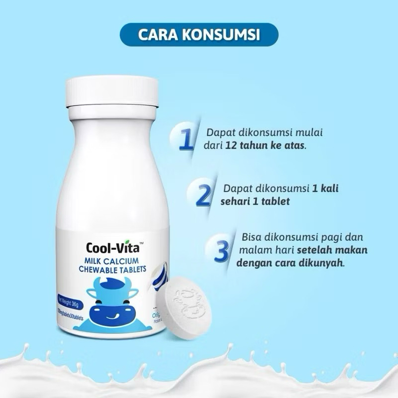 Jual Coolvita Paket Bundling Hemat Susu Kalsium Biru Multivitamin Hijau ...