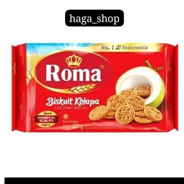 Jual BISKUIT ROTI ROMA KELAPA 300g | Shopee Indonesia