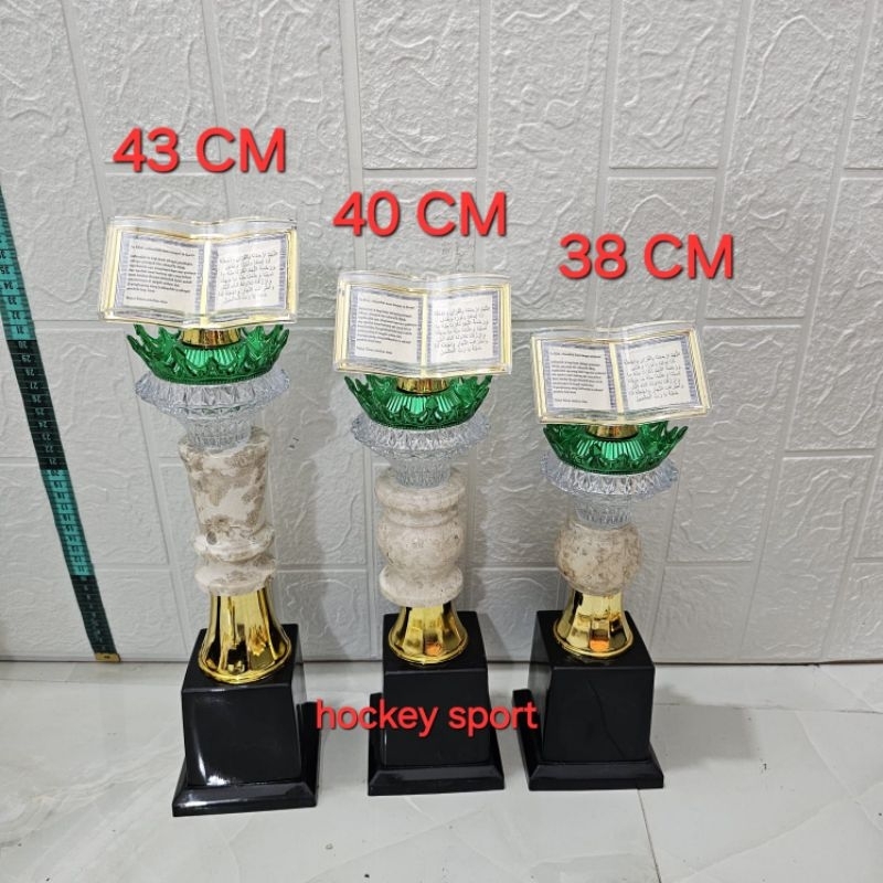 Jual Trophy Alquran Piala Al Quran Manasik Haji Piala Costum Tulisan ...