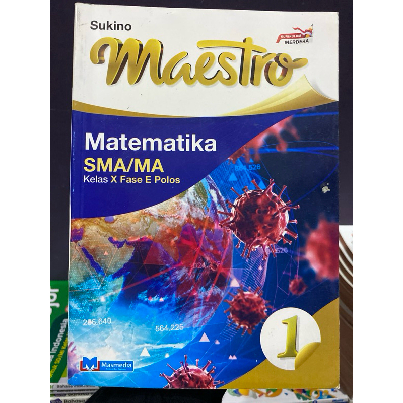 Jual MAESTRO MATEMATIKA SMA KELAS 10 11 12 KURIKULUM MERDEKA MASMEDIA | Shopee Indonesia
