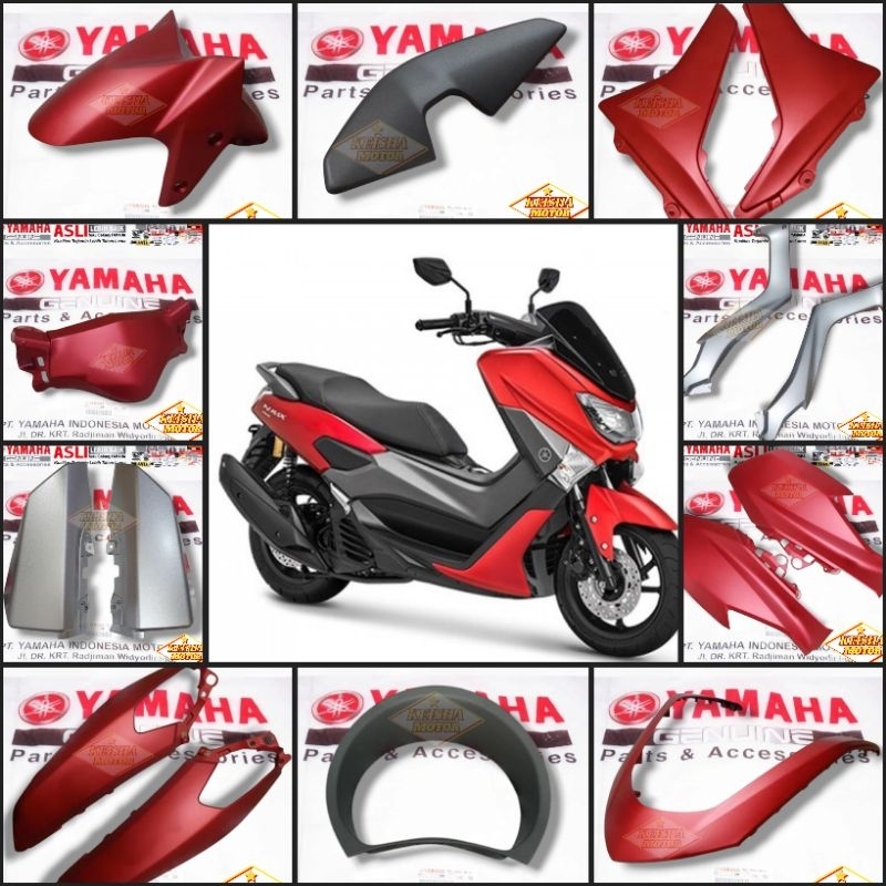 Jual Varian Body-Body Halus Merah doff NMAX OLD 150 Original Yamaha ...