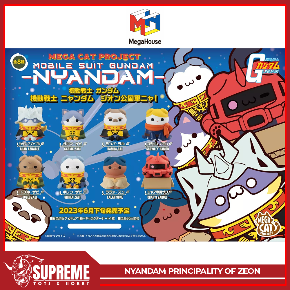 Jual MegaHouse Mega House Mobile Suit Gundam Mega Cat Project Nyandam ...
