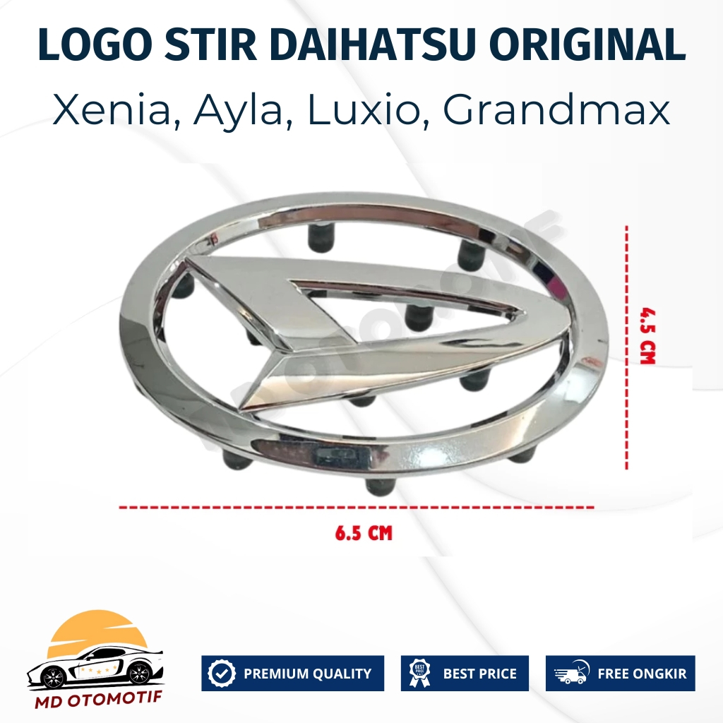 Jual Logo Stir Daihatsu Xenia Ayla Sigra Terios Luxio Grandmax ORIGINAL ...