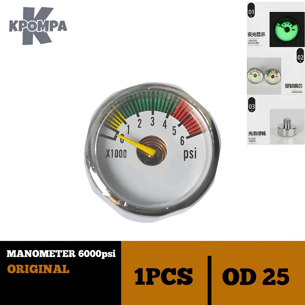 Jual Manometer kecil pompa pcp, Manometer 6000psi, Sparepart pompa pcp ...