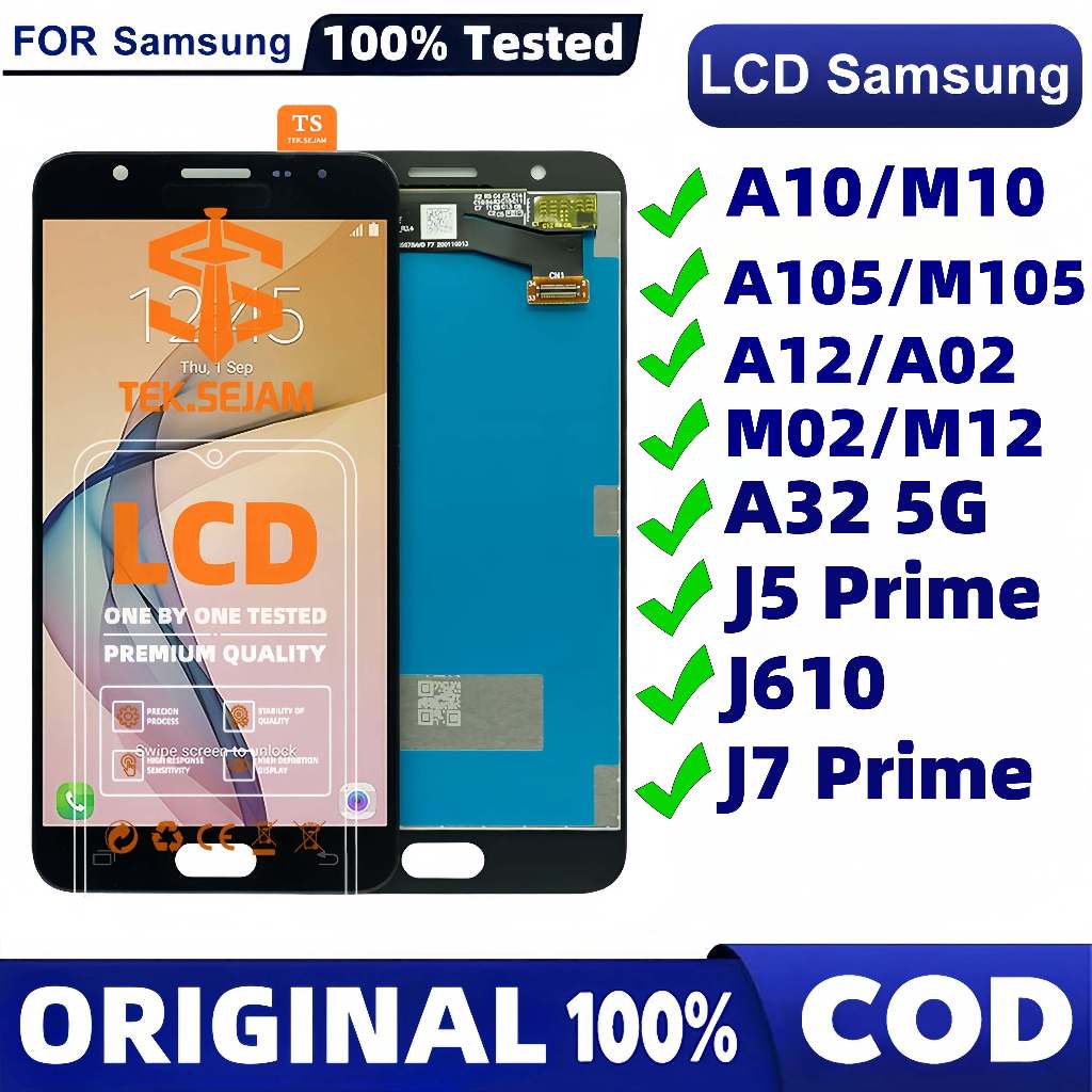 Jual LCD TOUCHSCREEN SAMSUNG GALAXY A10/M10/A105/M105/A12/A02/M02/M12 ...