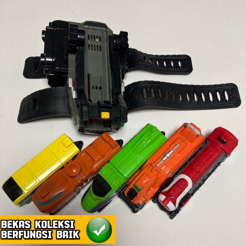 Jual Dx Power Rangers Ressha Sentai ToQger Toq Changer Set | Shopee ...
