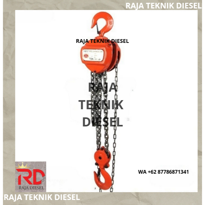 Jual Chain Block Takel Katrol Lifting Barang 10 Ton x 12 | 6 | 5 | 3 ...