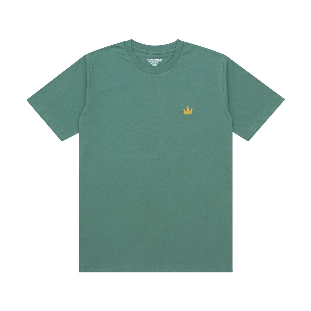 Jual Screamous Kaos T-Shirt CROWN LOGO SS SPRUCE | Shopee Indonesia