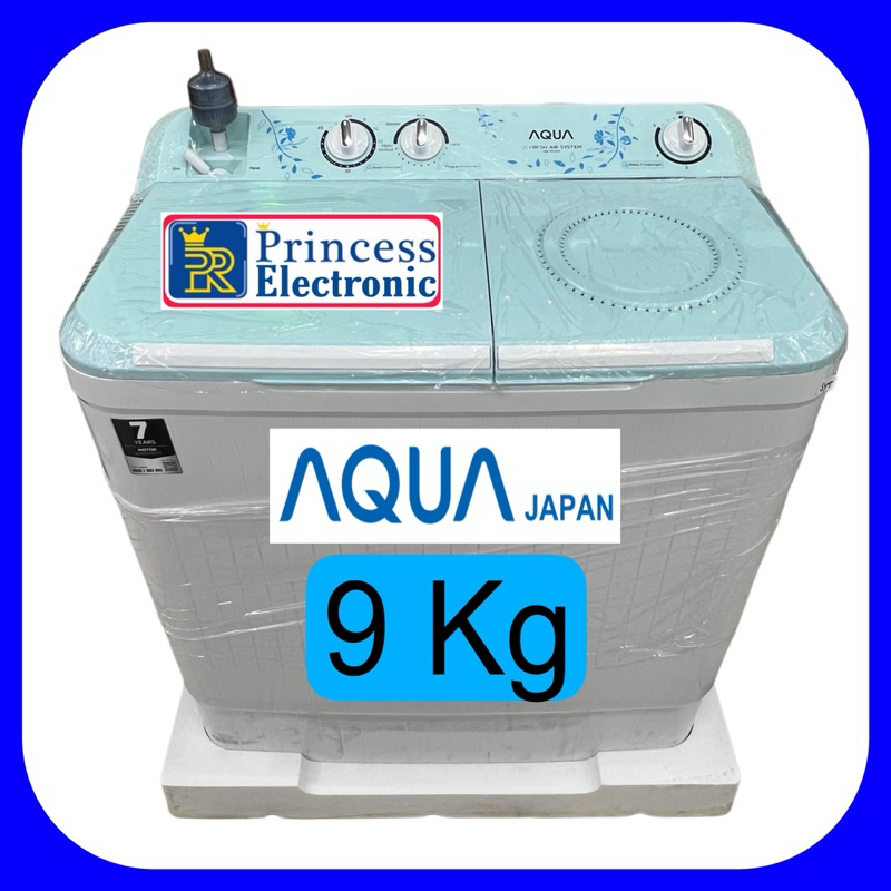 Jual Mesin cuci 2 tabung AQUA JAPAN Type QW 9031 HT | Shopee Indonesia