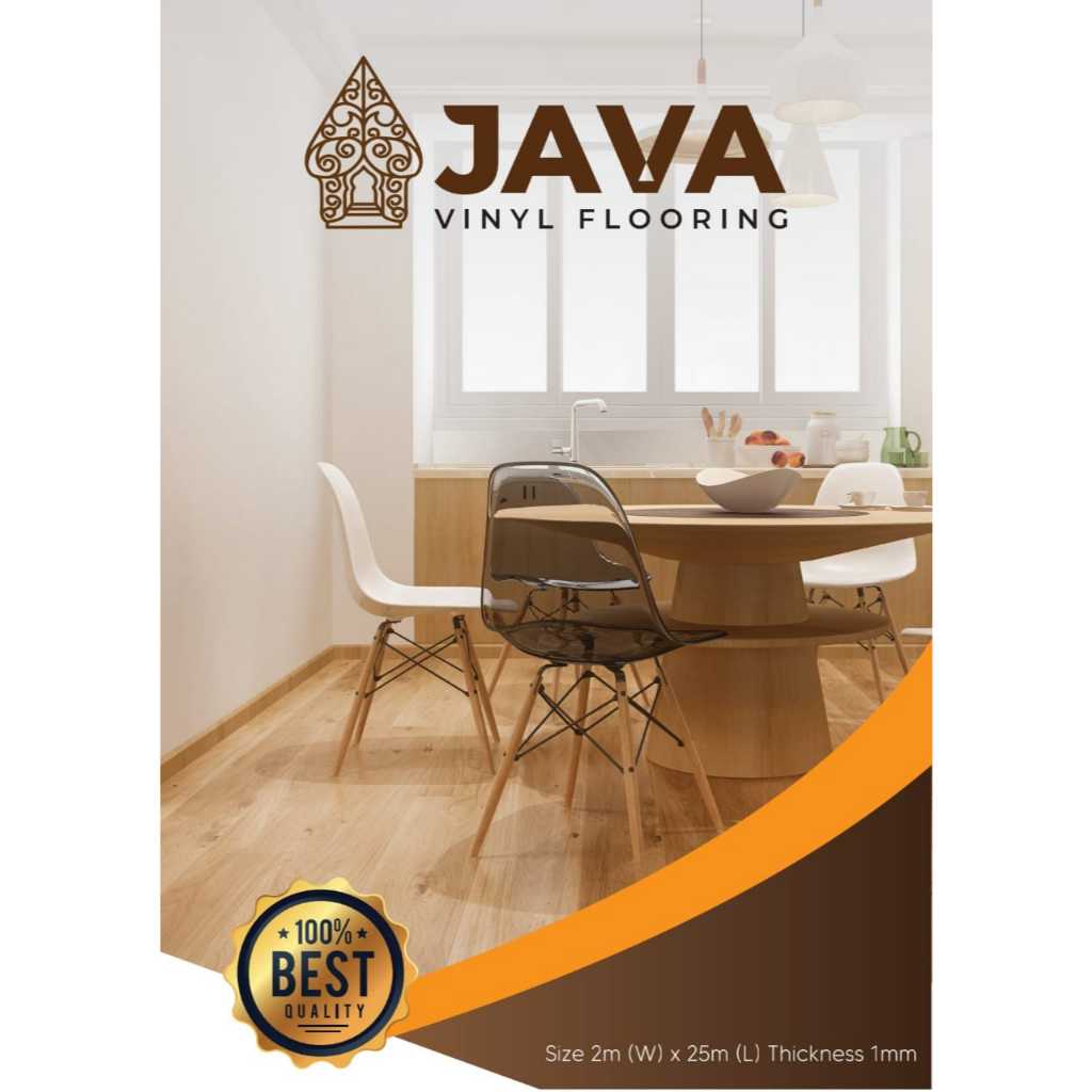 Jual Lantai Vinyl Roll Java Tebal 1mm | Shopee Indonesia