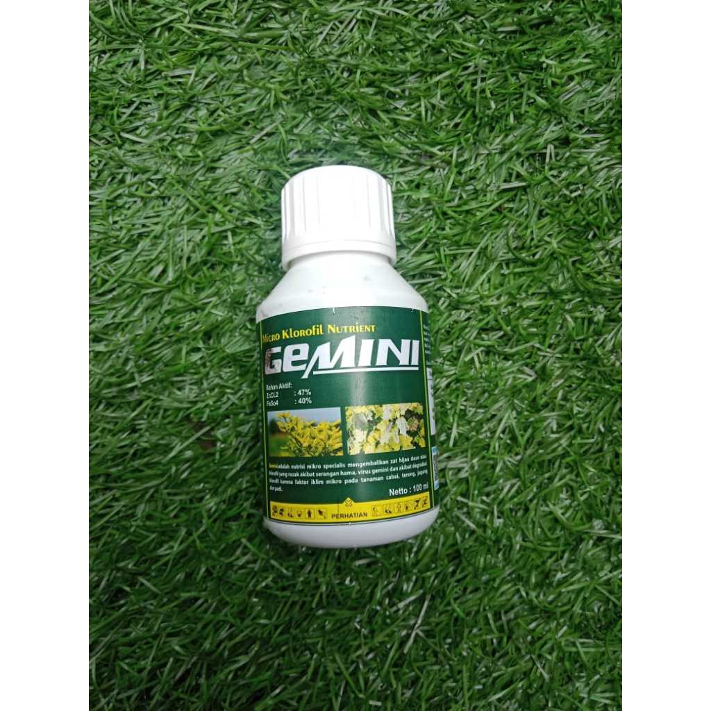 Jual Obat Virus Micro Klorofil Nutrient GEMINI 100ml | Shopee Indonesia