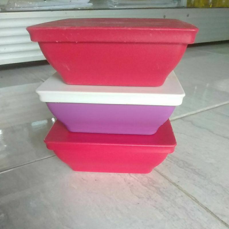 Jual Paket Ichigo (3 pcs) Tupperware Second. | Shopee Indonesia