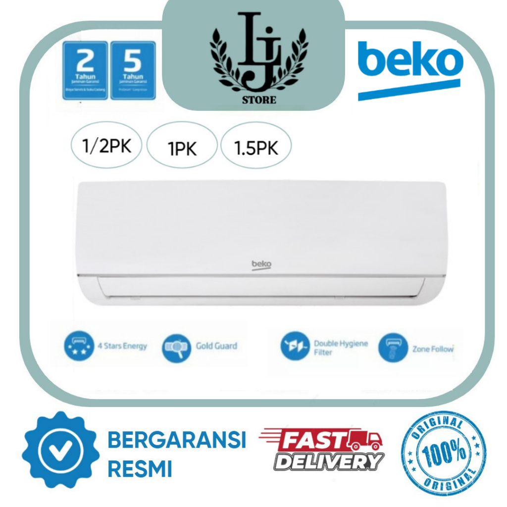 Jual AC Beko Standard bsvog120AC Beko 1.5 PK Beko AC | Shopee Indonesia