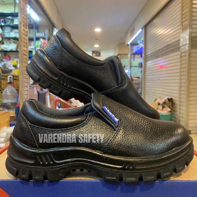Jual Sepatu Safety Shoes KENT Papua 78106 / Shoes Safety Kent Black ...