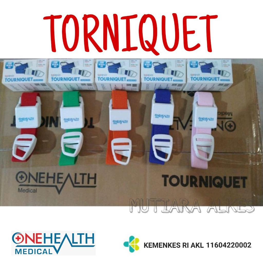 Jual (MUTIARA ALKES) Torniquet - Tourniquet - Torniket - Alat penjepit ...