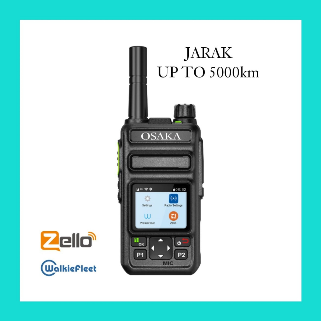 Jual POC WALKIE TALKIE 4G APK ZELLO-WALKIEFLEET-TS3[TEAMSPEAK] JARAK ...