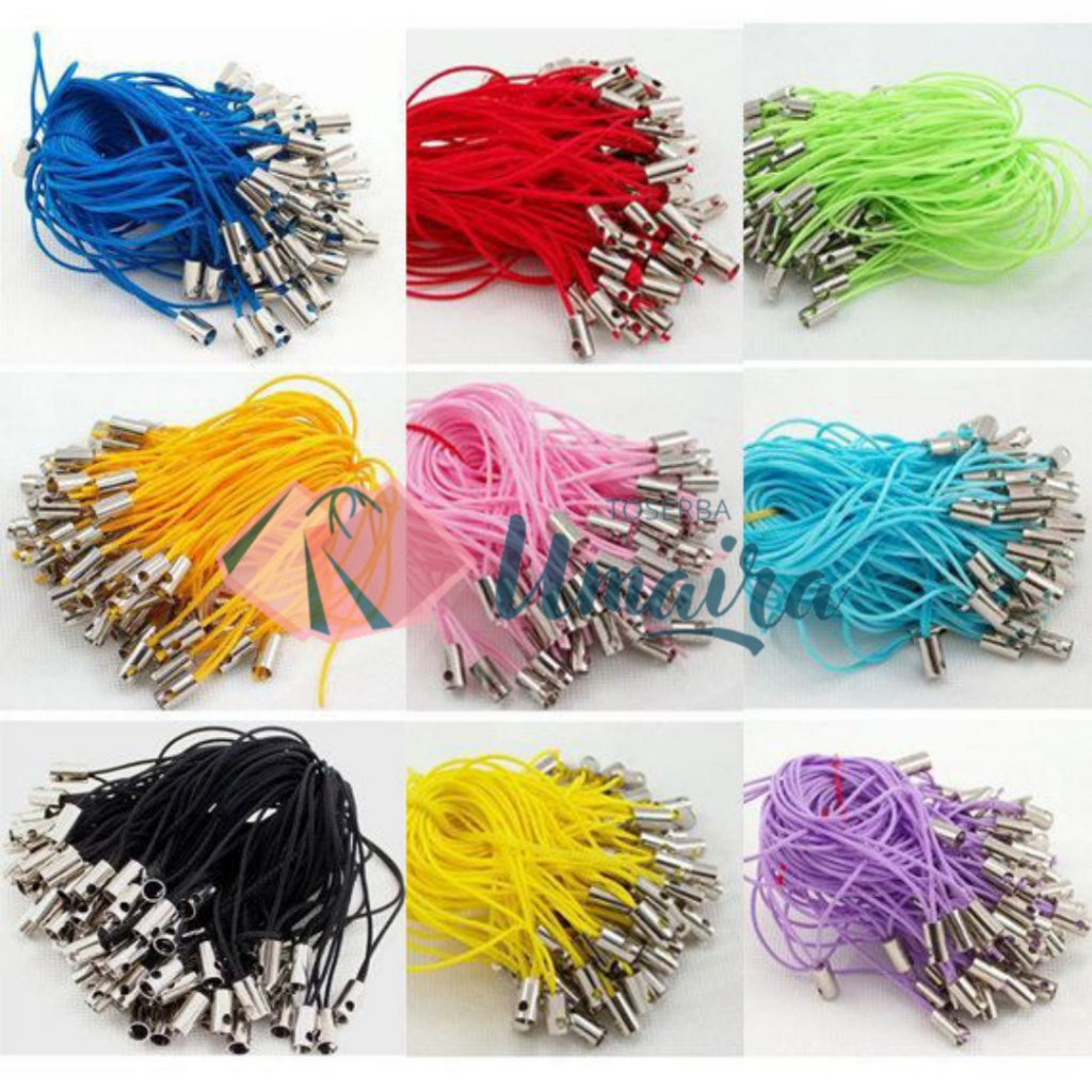 Jual Tali Gantungan HP - Tali Hp 25 50 100 pcs - Tali Hp - Tali Strap ...