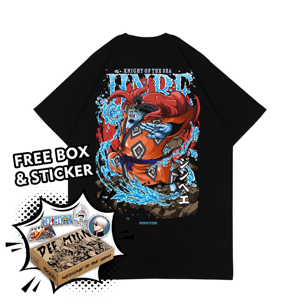 Jual T-SHIRT KAOS ANIME ONE PIECE - JINBE THE KNIGHT OF THE SEA ...