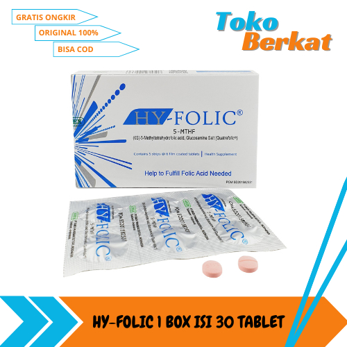 Jual HY-FOLIC 1 BOX ISI 30 TAB | Shopee Indonesia