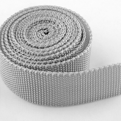 Jual Tali webbing warna Silver / Tali Webing 2.5 cm Tebal Kuat/ Tali ...