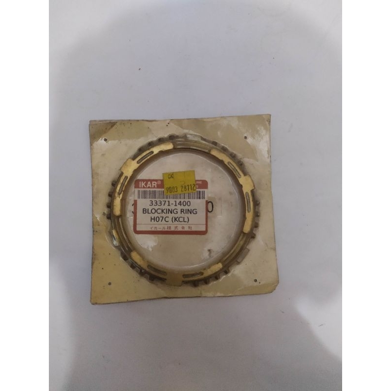 Jual ring sinkronis gigi kuningan Hino Ranger HO7C kecil 33371-1400 ...