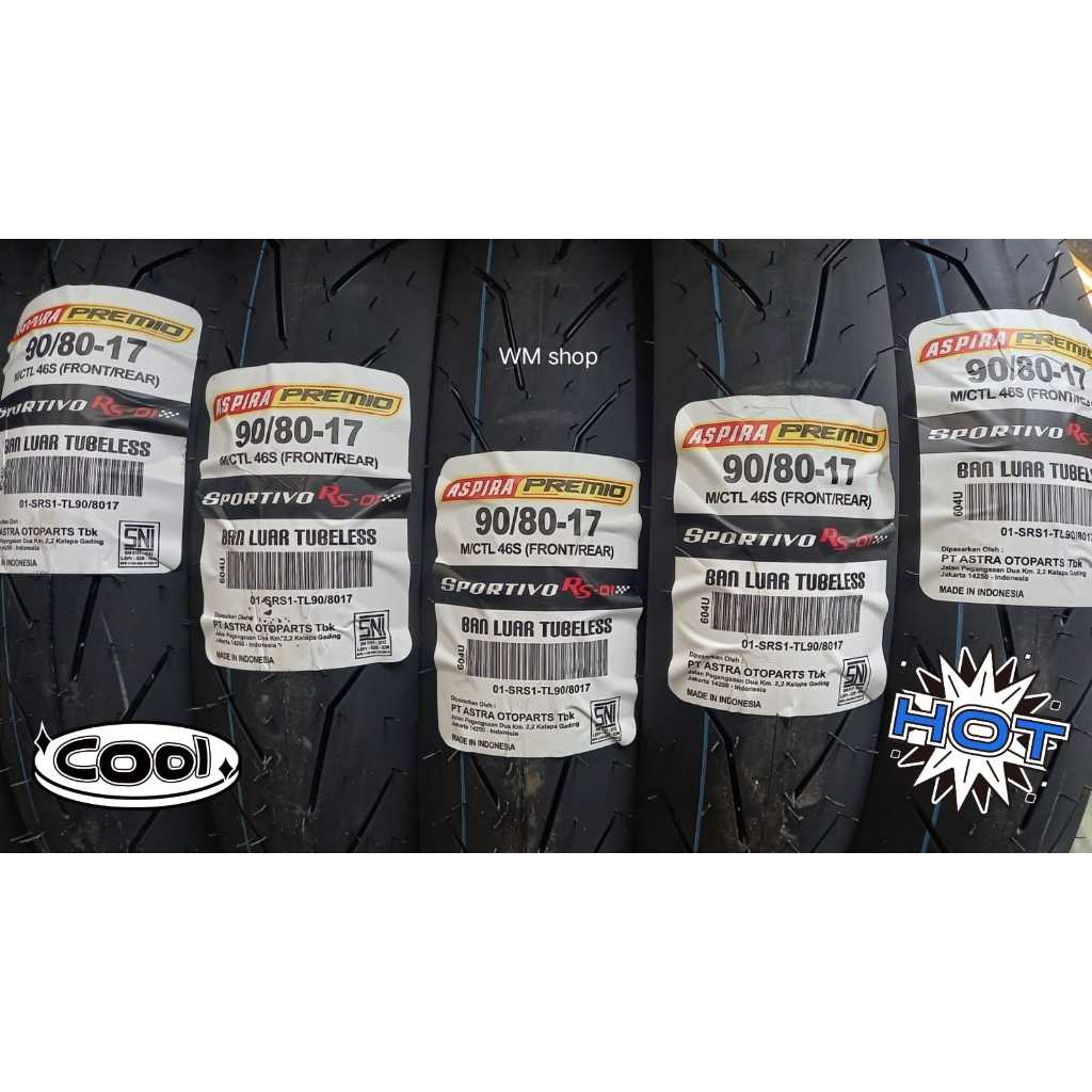 Jual Ban Balap Premio Sportivo RS-01 ukuran 90/80-17 Soft Compound | Shopee Indonesia