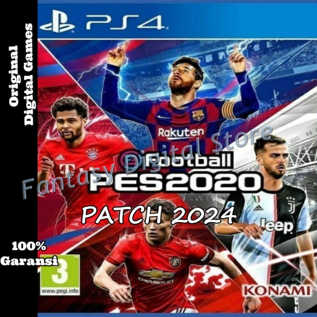 Jual Pes 2020 PS4 PS5 Digital + UPDATE 2025 | Shopee Indonesia