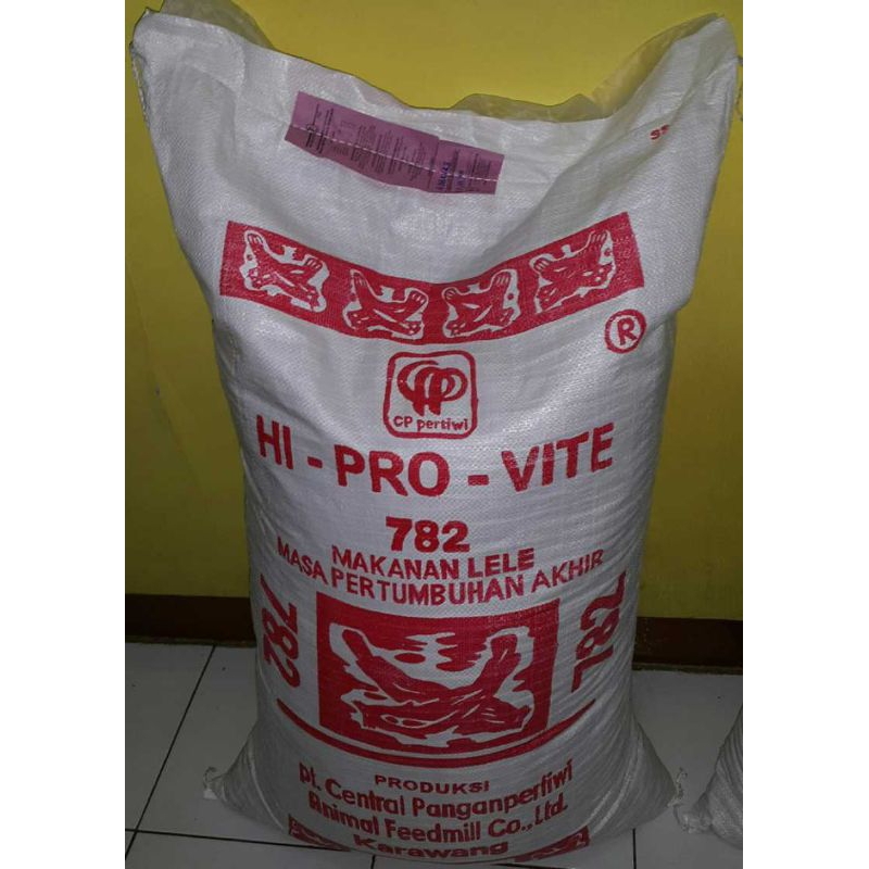 Jual 782 Hi Pro Vite Pellet Pakan Ikan Lele Masa Akhir 10kg | Shopee ...
