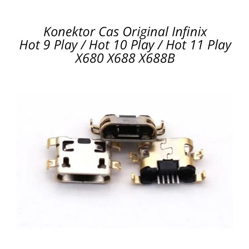 Jual Konektor Cas Original Infinix Hot 9 Play / Hot 10 Play / Hot 11 Play | X680 X688 X688B ...