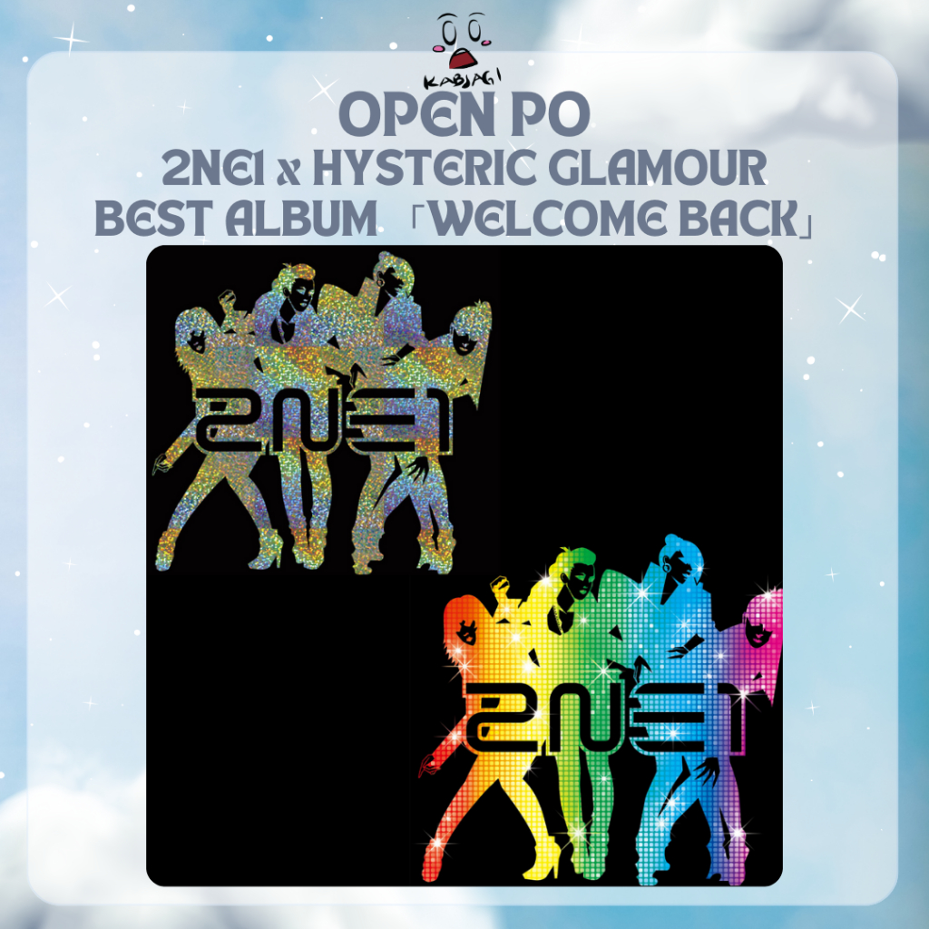 Jual [PO] 2NE1 x HYSTERIC GLAMOUR BEST ALBUM「WELCOME BACK」 | Shopee ...