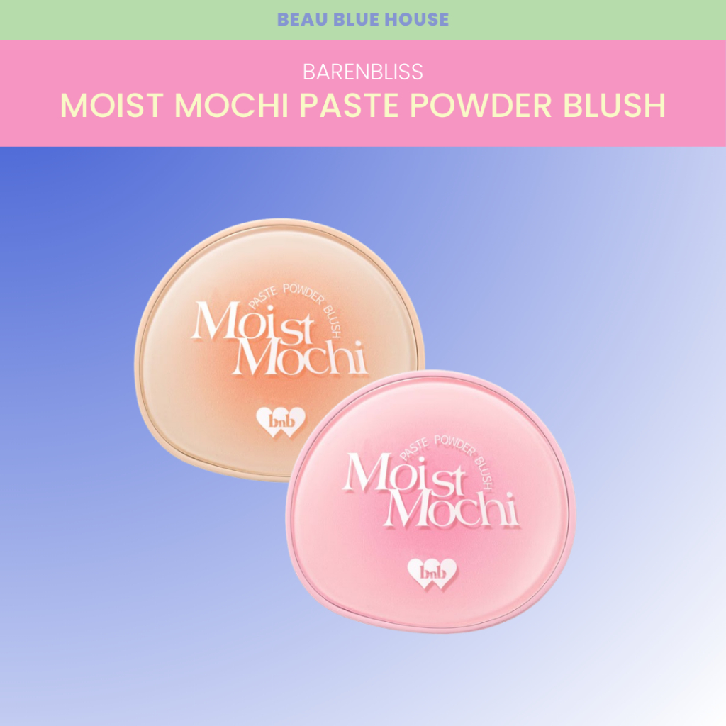Jual Barenbliss Moist Mochi Paste Powder Blush - READY STOCK BEAU BLUE ...