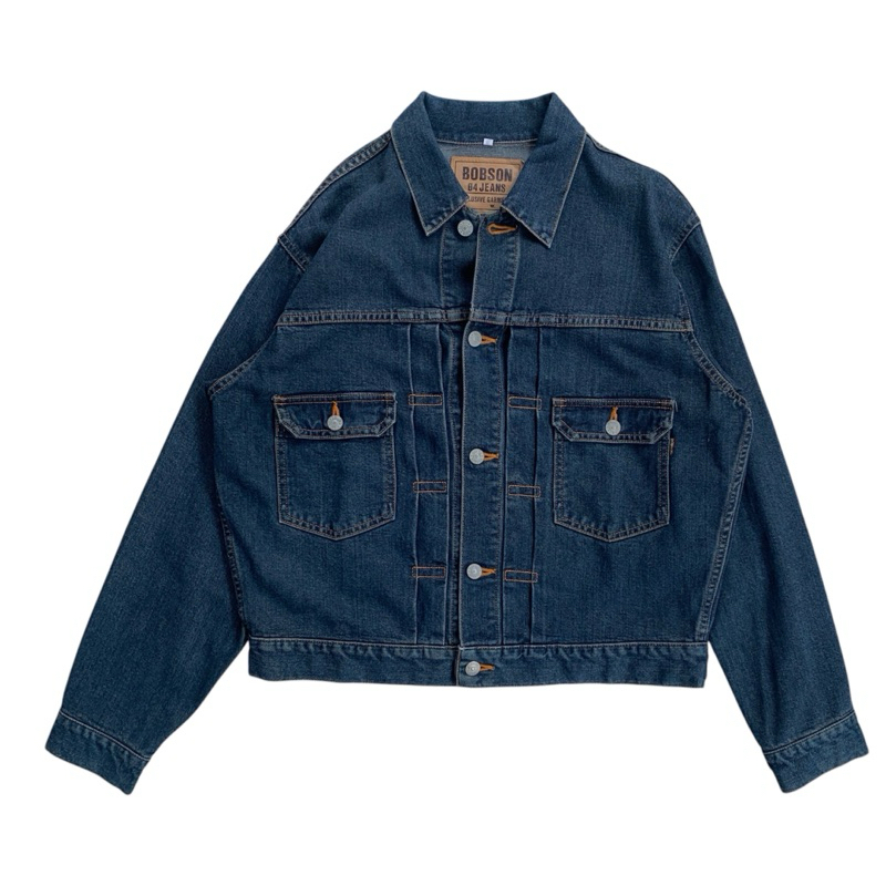 Jual Bobson type 2 indigo denim,not type 1,type 3, chore jacket,work ...
