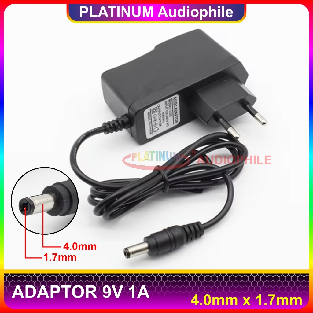 Jual ADAPTOR 9V 1A 4.0mm AC/DC ADAPTER 9V 1A | Shopee Indonesia